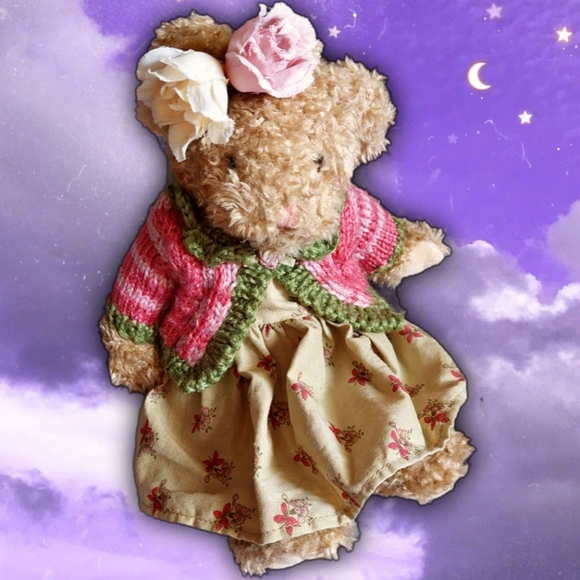 Russ | Accents | Beautiful Russ Camille Whimsical Teddy Bear | Poshmark